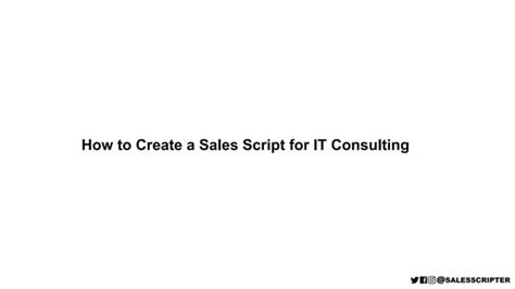 Image result for Sales Script for Consulting