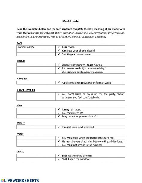 Image result for Modality Exercises