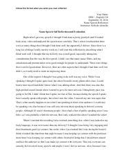 Image result for Example Speech for Reflection