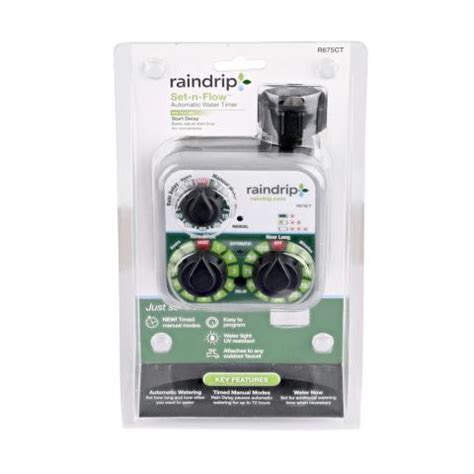 Image result for Raindrip Timer Tube Install