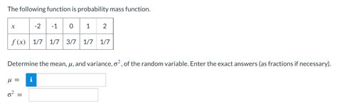 Image result for Probability Mass Function Variance