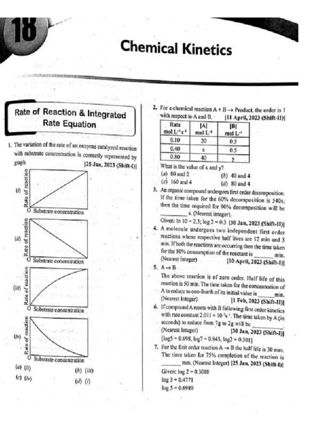 Image result for Chemical Kinetics Module Cover Page