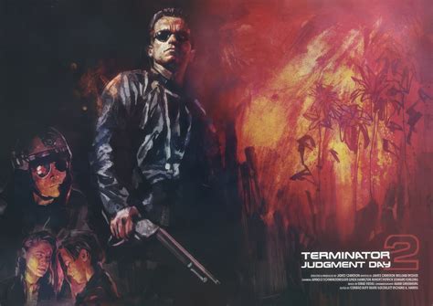 Image result for Terminator 2 Poster