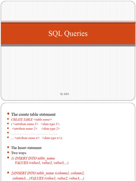 Image result for SQL Queeries