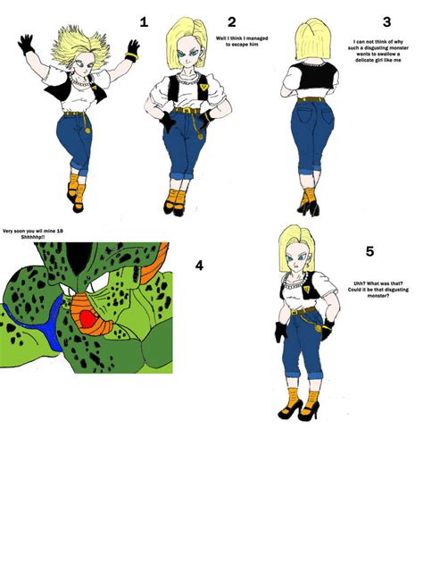 Image result for Cell Absorbs Android 18