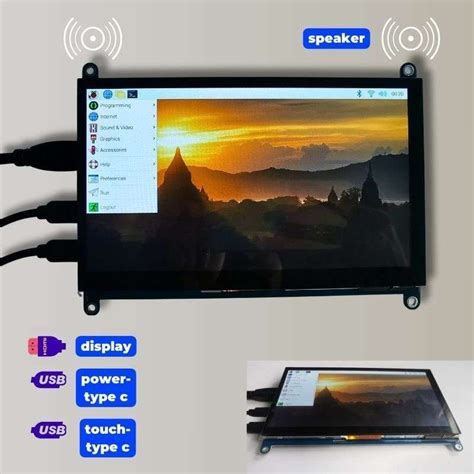 Image result for Raspberry Pi Touch Screen Monitor