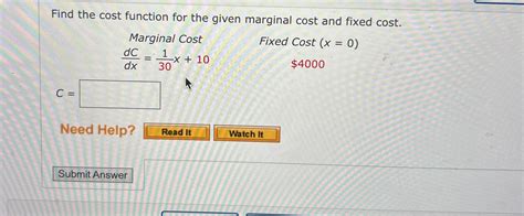 Image result for How to Find the Marginal Cost Function