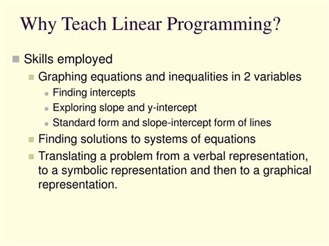 Image result for Linear Programming SlideShare
