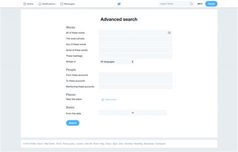 Image result for Twitter Advanced Search Syntax