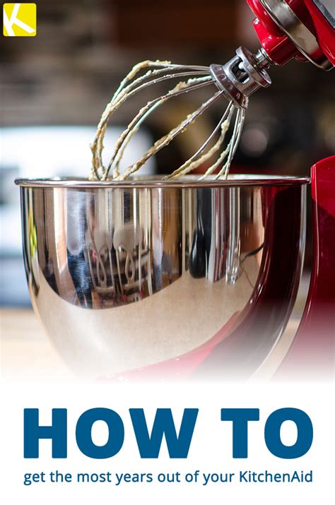 Image result for KitchenAid Maintenance Tips