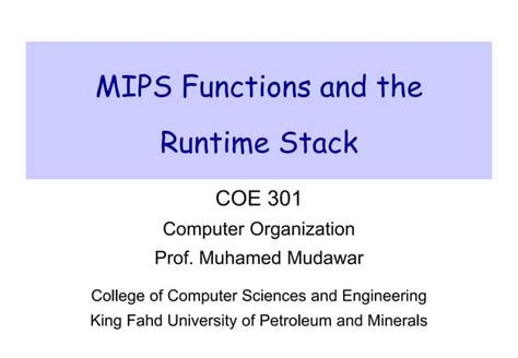 Image result for MIPS Functions