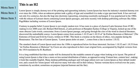 Image result for CSS Sidebar Design