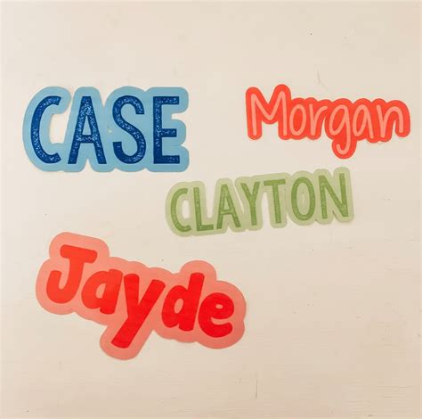 Image result for Name Sticker