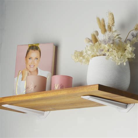 Floating Shelf Brackets - Black or White - Carinya