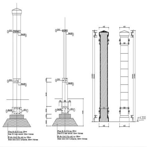 Image result for Column CAD Drawing