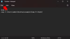 Image result for Copy by Bat File