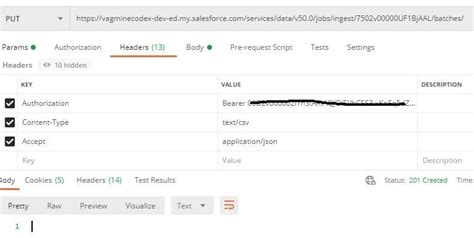 Image result for Create Job Bulk API V2 Configuration
