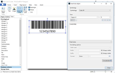 Image result for 1D Barcode Labels