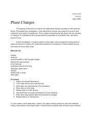 Image result for Enthalpy Lab Report Edgenuity