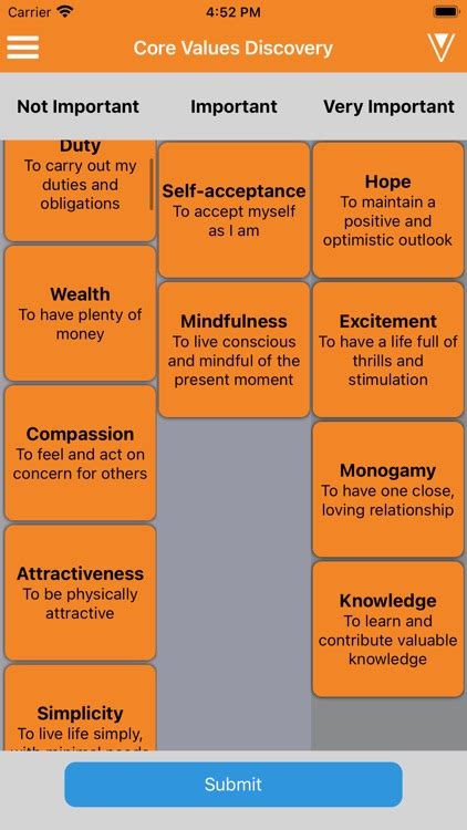 Image result for Core Values Exercise