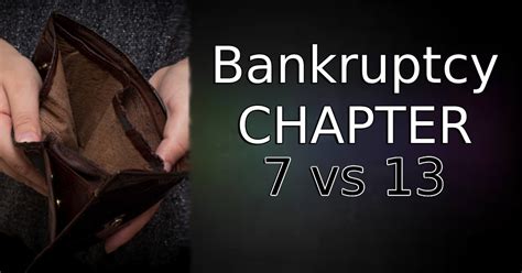 Image result for Chapter 13 Vs Chapter 7