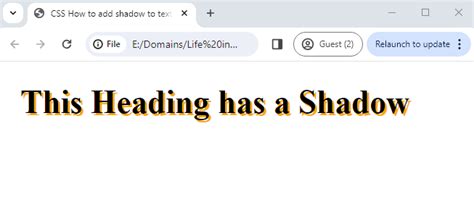 Image result for Add Shadow in HTML