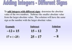 Image result for Two Integers
