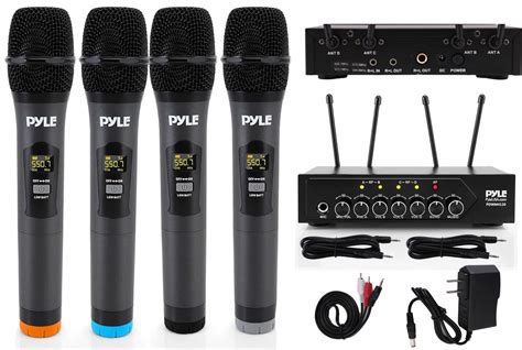 Image result for Pyle Wireless Microphone System