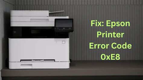 Image result for Epson Printer Error