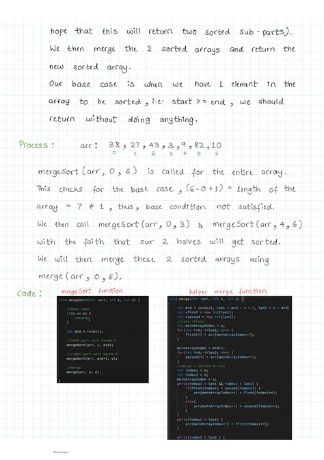Image result for Merge Sort Lecture