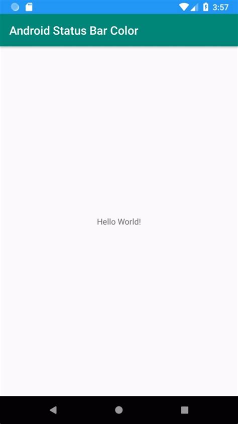 Image result for Change Status Bar Color Android Kotlin