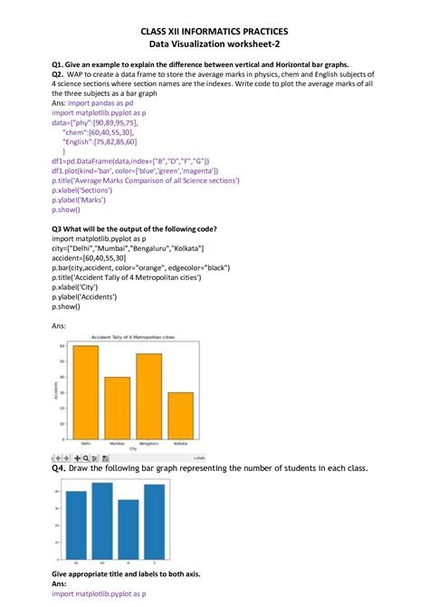 Image result for Data Visualization MCQ in IP Class 12