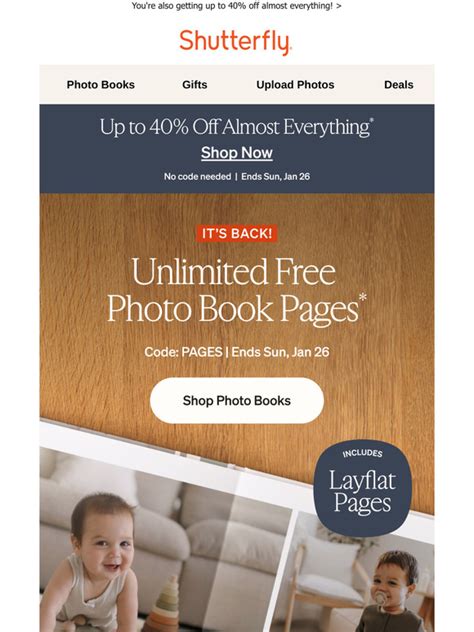 Image result for Shutterfly Example Pages