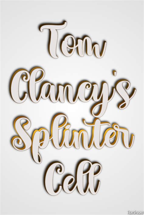 Image result for Splinter Cell Logo