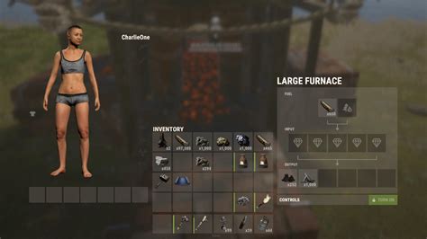 Image result for Rust PC New Furnaces UI