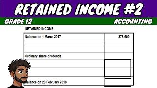 Image result for Accounting Retained Income Note