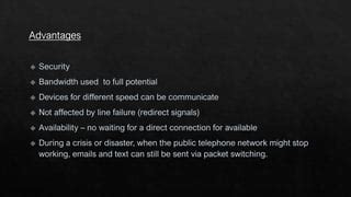 Image result for Circuit Switching vs Packet Switching Example