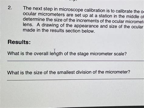 Image result for How to Calibrate Using Microscope