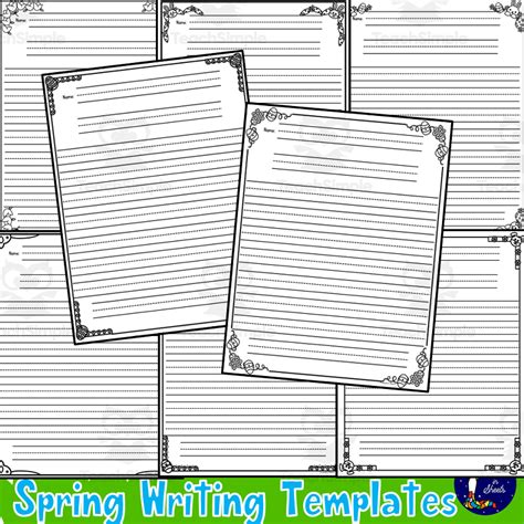 Image result for Spring Writing Page