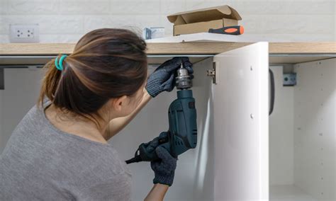 Image result for Installing Kitchen Cabinets