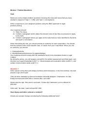 Image result for How to Solve Module Questions