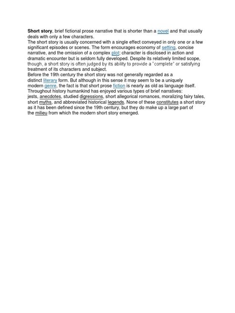 Image result for Short Prose