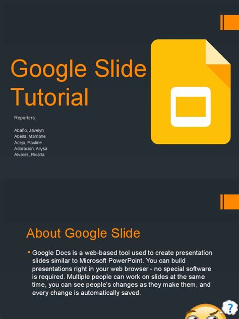 Image result for Tutorial Slide