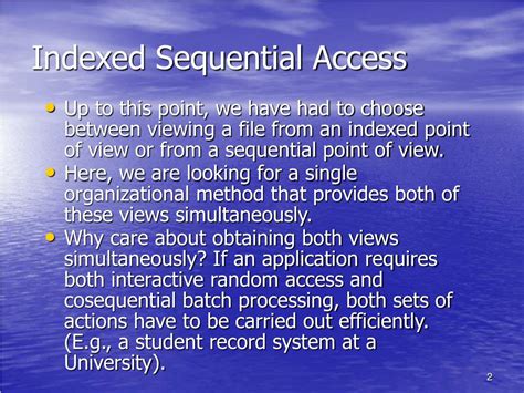 Image result for Indexed Sequential Search