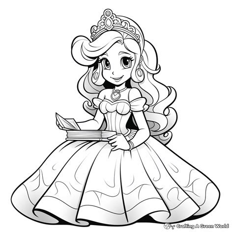 Image result for Princess Cartoon Coloring