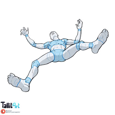 Image result for Dynamic Figure Poses Falling Back