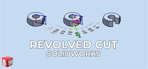 Image result for SolidWorks Diagonal Revolved Cut