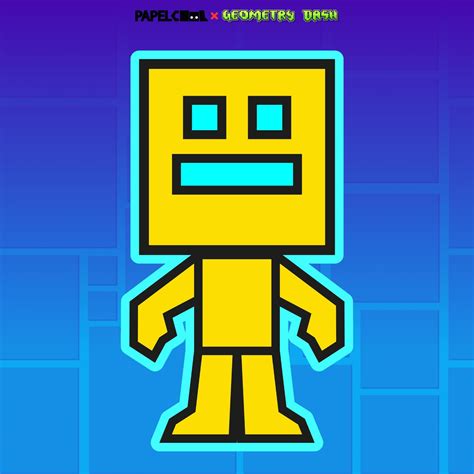 Image result for Geometry Dash Papercraft