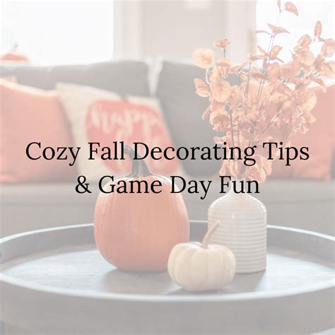 Image result for Fall Decorating Tips