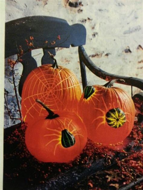 Spider web pumpkin | Pumpkin carving, Pumpkin, Holiday